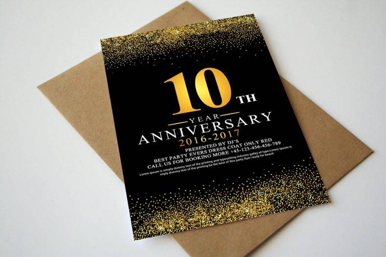 5 Anniversary Announcement Designs Templates PSD AI