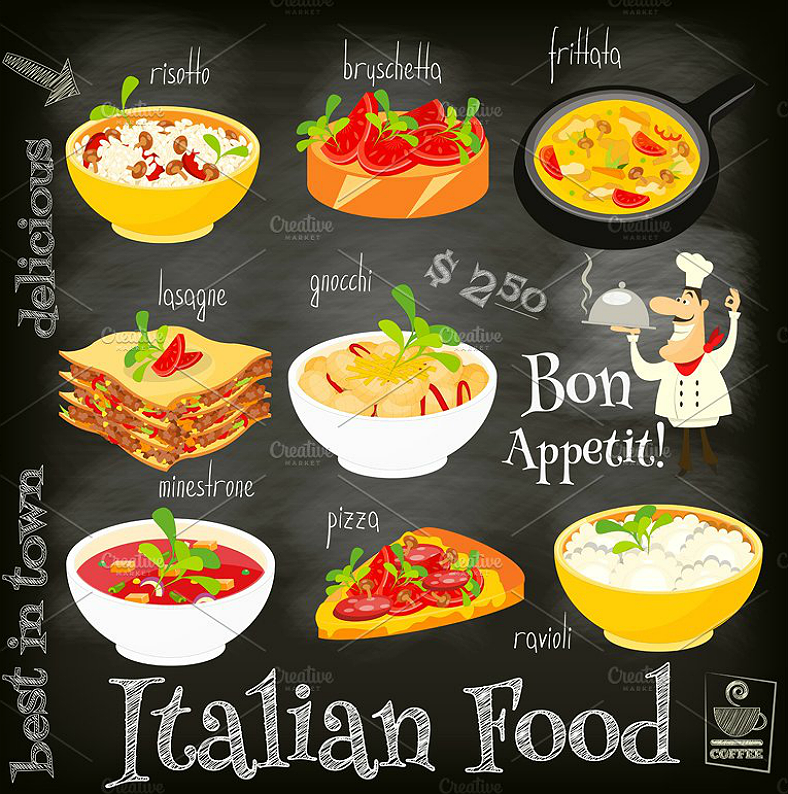 Italian Food Menu - 27+ Free Templates in PSD, AI | Free & Premium ...