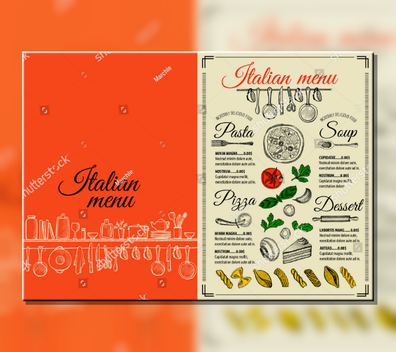 Italian Food Menu - 27+ Free Templates in PSD, AI