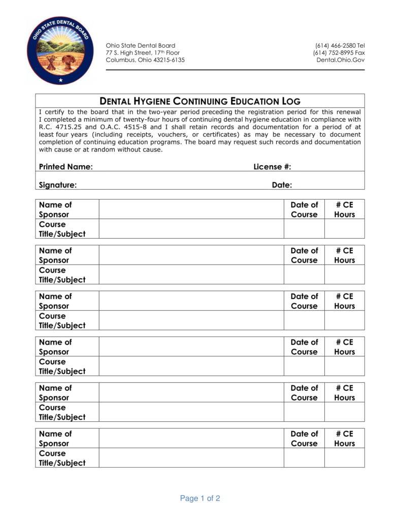 8 Dental Note Templates