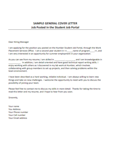9+ Job Request Letter Templates in MS Word | Google Docs