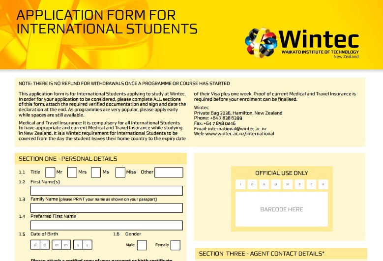 3+ Student Application Form Templates- PDF | Free & Premium Templates