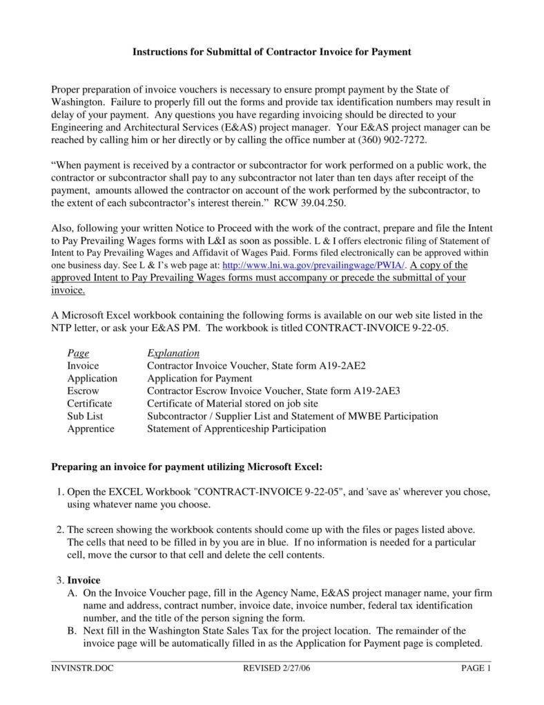 5+ Labour Invoice Templates - PDF, Word