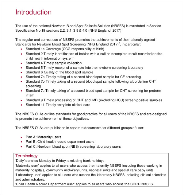5+ Operational Level Agreement Templates - PDF, DOC