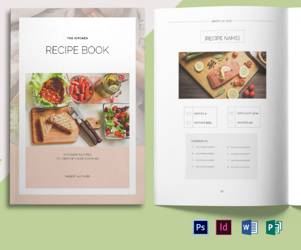7+ Food Book Cover Designs & Templates - PSD, AI