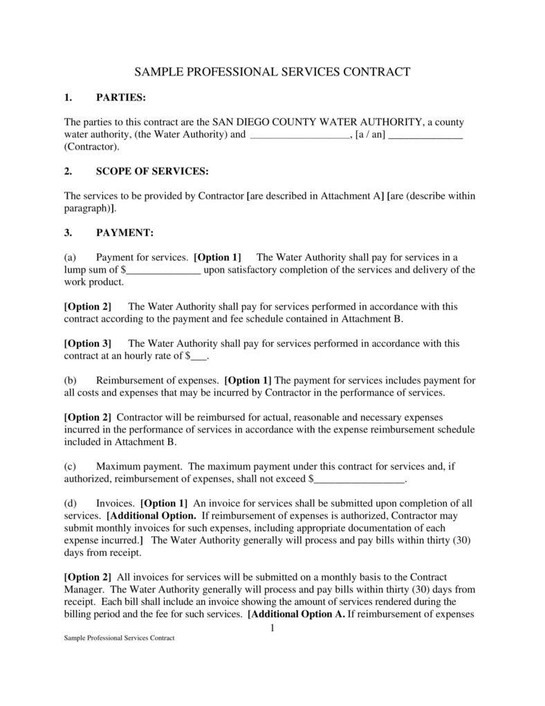 12 Free Contractor Agreement Templates DOC Pages Docs PDF