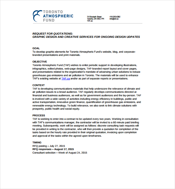 10+ Design Quote Templates - DOC, XLS, Pages, Numbers, Google Docs ...