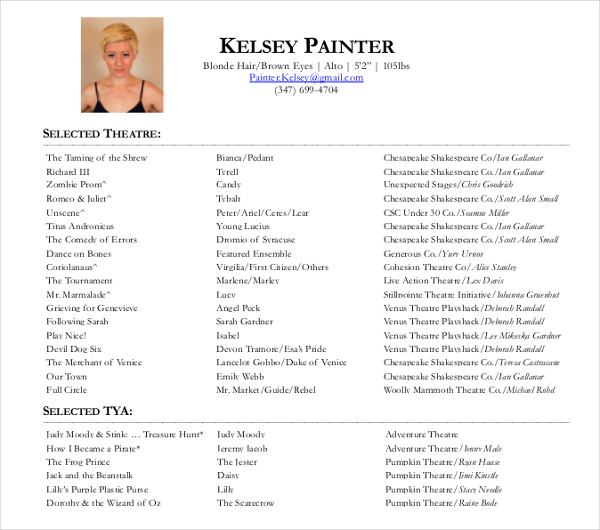 9+ Painters Resume Templates - PDF, DOC