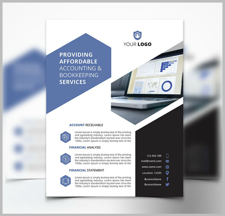 Accounting Flyer Templates