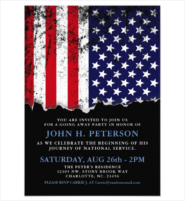 5 Going Away Party Flyer Designs Templates PSD AI