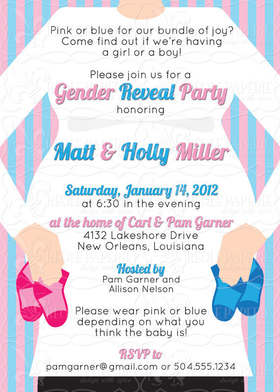 14 Gender Reveal Announcement Designs Templates PSD AI Free 