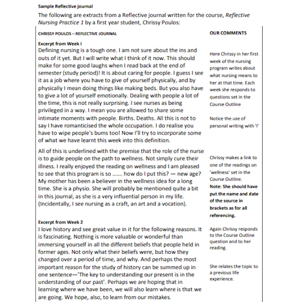 13+ Reflective Journal Templates - PDF