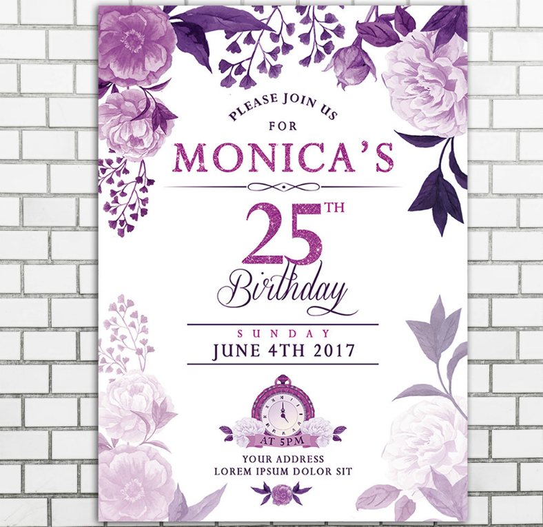 16 Purple Invitation Templates PSD AI Free Premium Templates