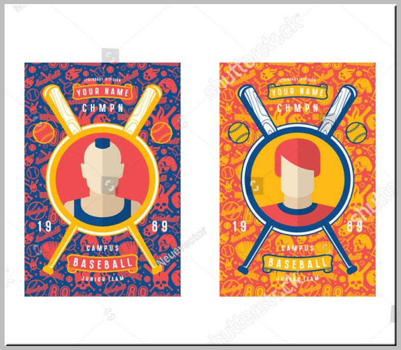 15+ Baseball Trading Card Designs & Templates - PSD, AI