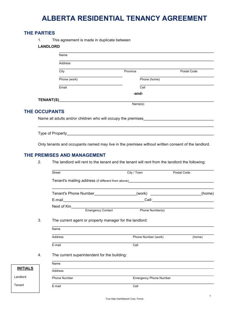 8+ Tenant Lease Agreement Templates - PDF | Free & Premium Templates