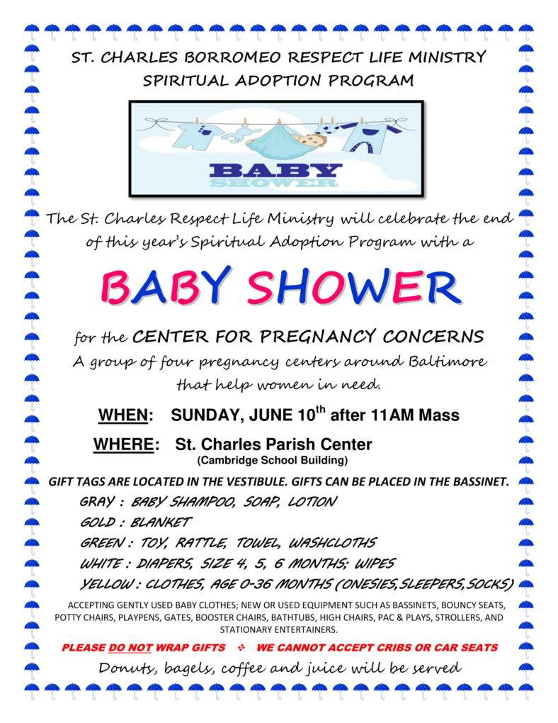 How to Make/Create a Baby Shower Program [Templates + Examples] 2023 ...