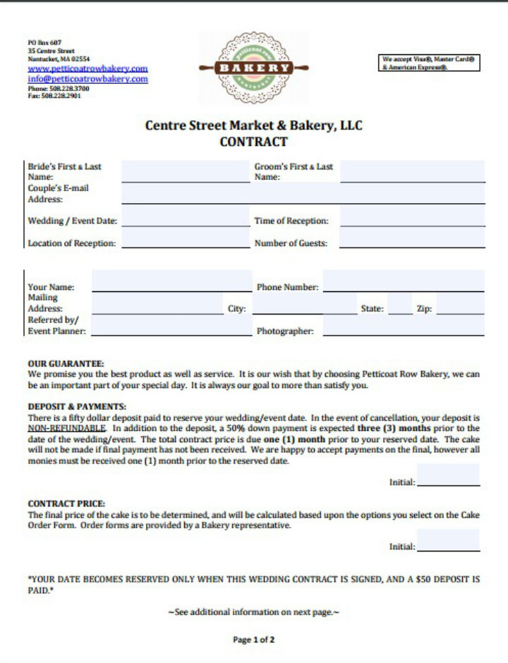 11+ Restaurant Buyout Contract Templates - PDF, Word