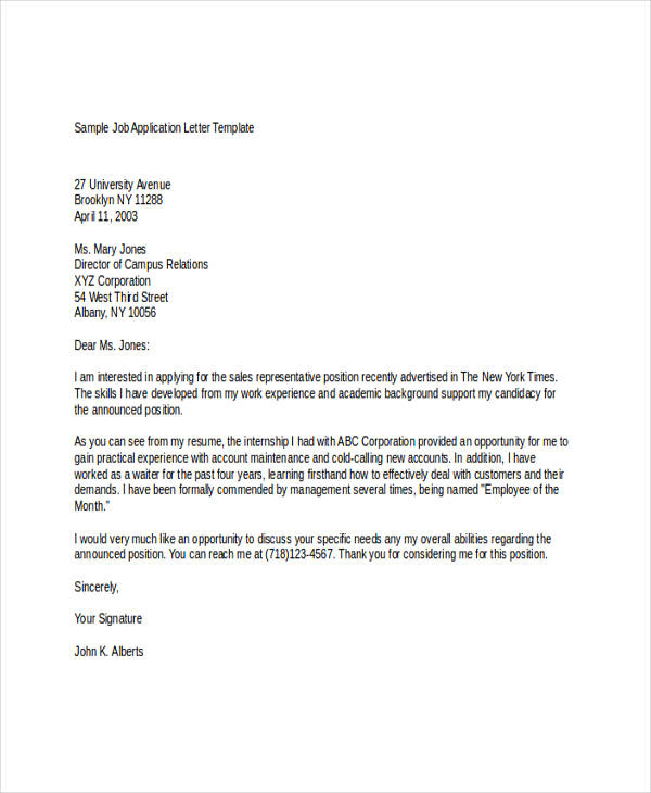 Follow Up Letter Template For Your Needs Letter Template Collection