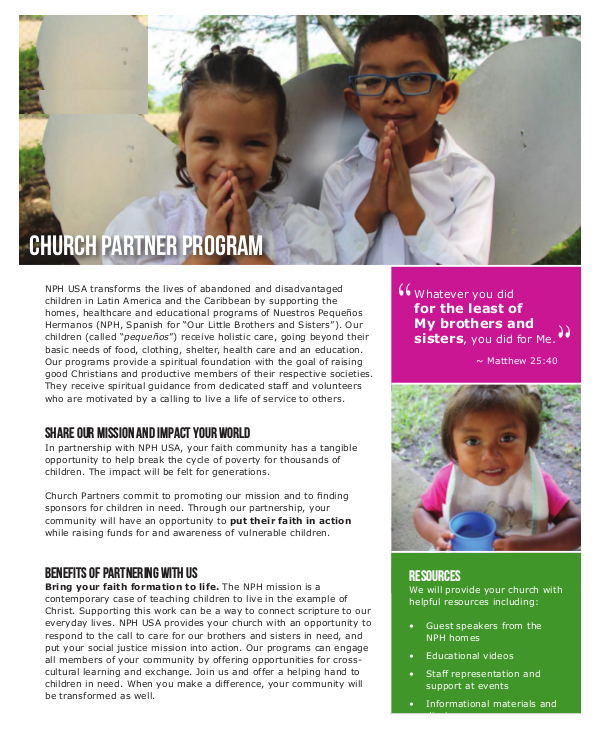 10+ Church Program Templates in PDF