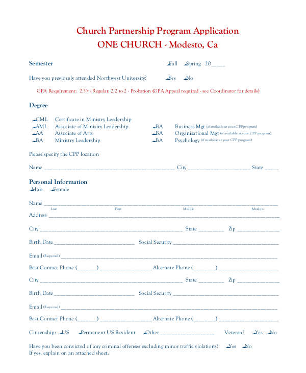 10+ Church Program Templates in PDF