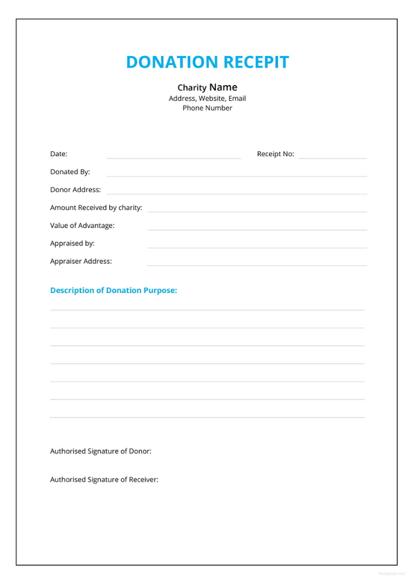 Printable 501c3 Donation Receipt Template Risakokodake Download 501c3 