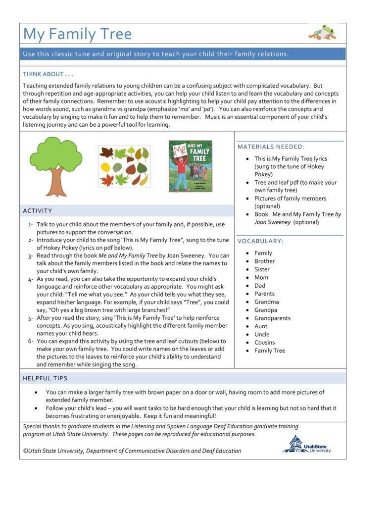 27+ Printable Family Tree Templates - PDF, DOC, Pages, Google Docs