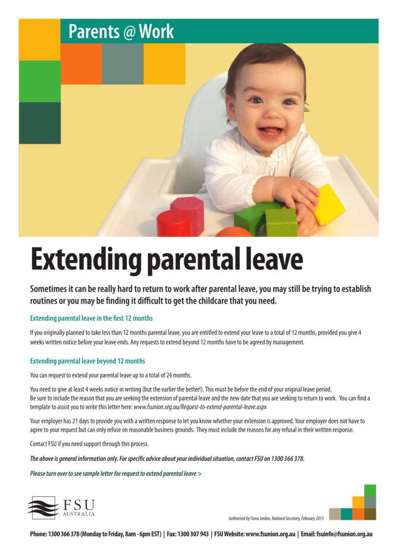 11+ Maternity Leave Letter Templates - PDF, Word