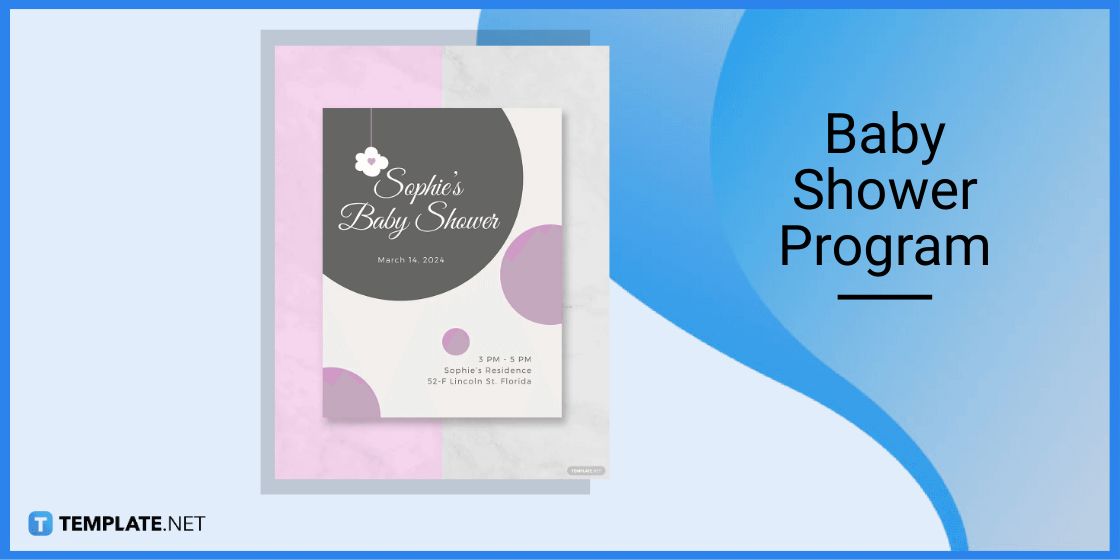How to Make/Create a Baby Shower Program [Templates + Examples] 2023