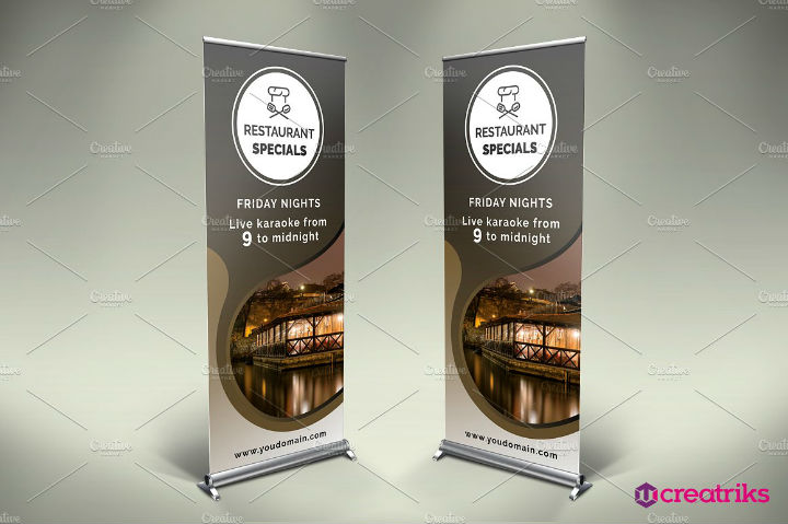 40+ Roll Up Banner PSD Templates - PSD, Word, AI, EPS Vector