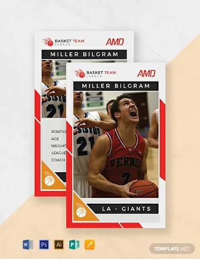 15+ Baseball Trading Card Designs & Templates - PSD, AI