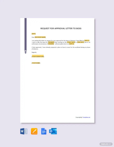 Free 18+ Request For Approval Letter Templates, PDF