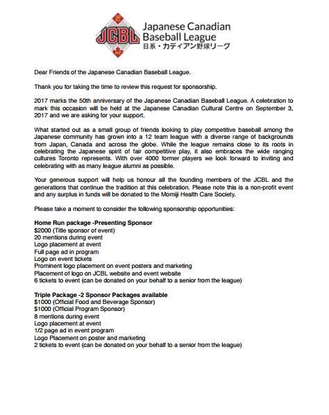 27+ Sponsorship Letter Templates | Free & Premium Templates