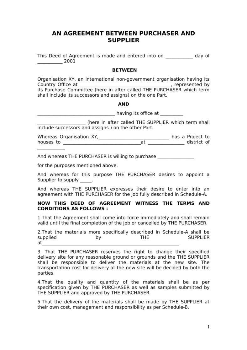 12+ Vendor Agreement Templates for Restaurant, Cafe & Bakery - PDF, Word