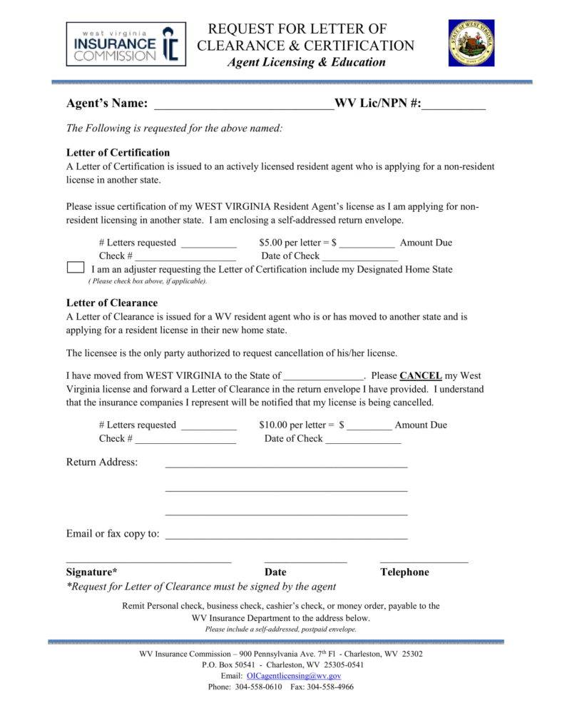 5+ Certification Request Letter Templates - PDF