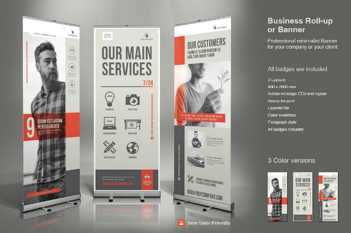 40+ Roll Up Banner PSD Templates - PSD, Word, AI, EPS Vector