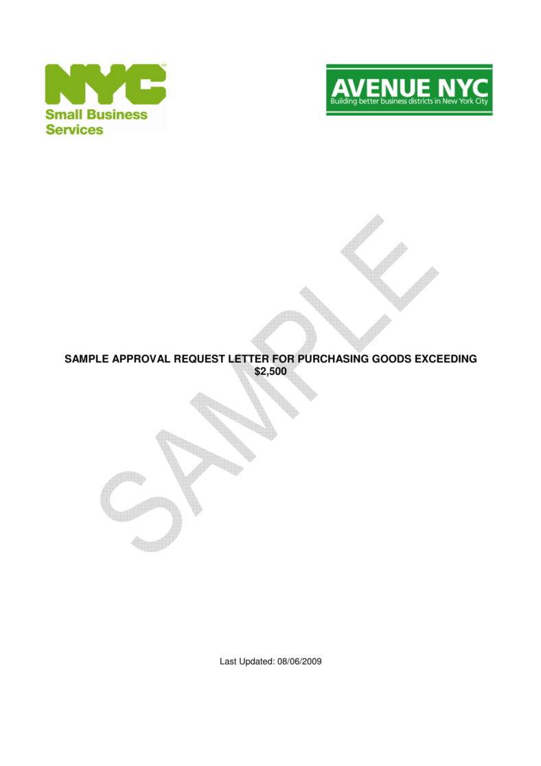 17+ Request For Approval Letter Templates - PDF