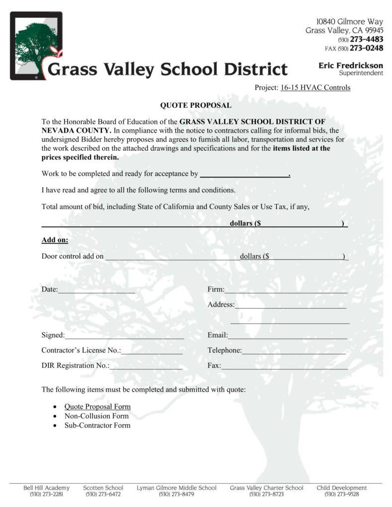 8 HVAC Proposal Templates PDF