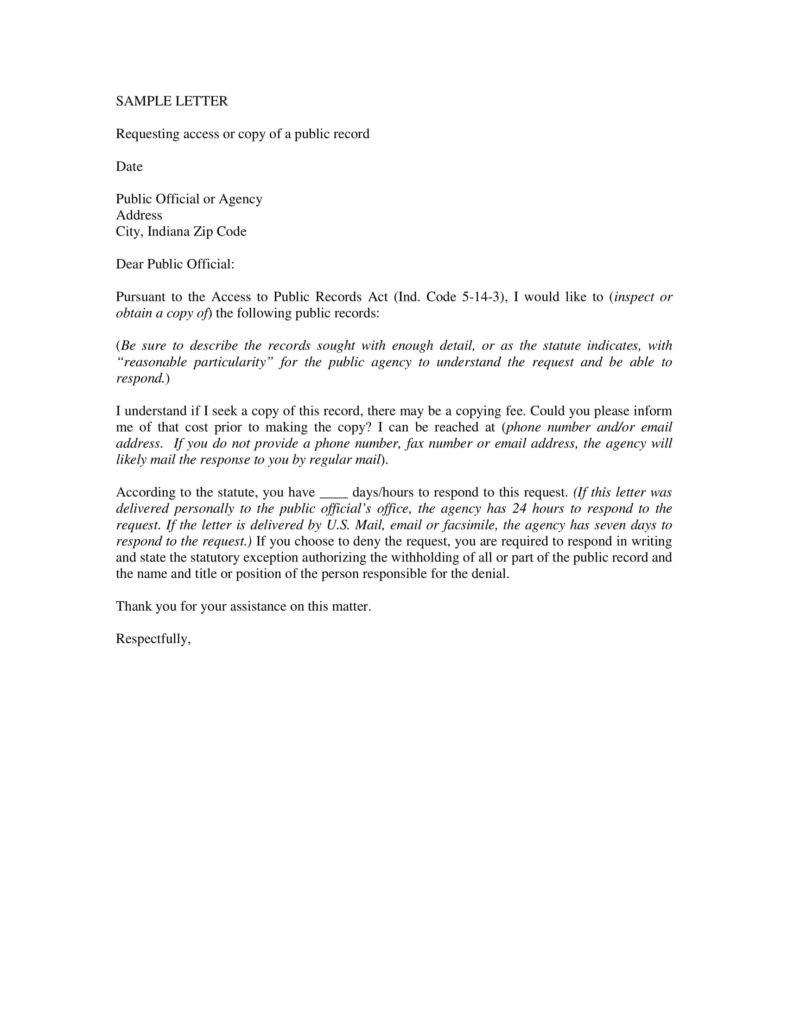 34+ Simple Request Letter Templates