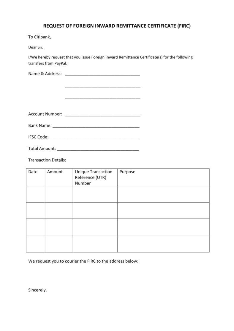 5+ Certification Request Letter Templates - PDF