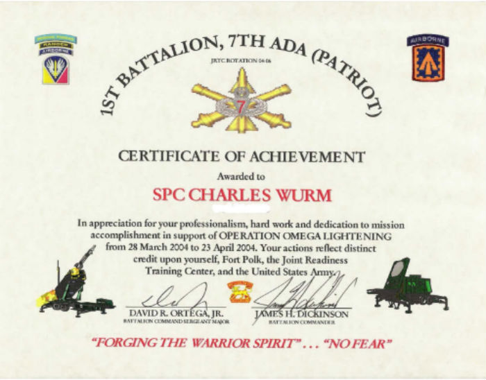 6+ Army Appreciation Certificate Templates - PDF, DOCX