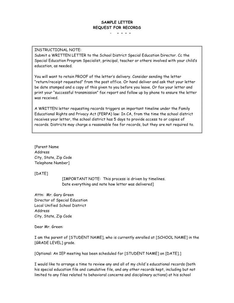 16+ Request Letter to a Principal Templates - PDF