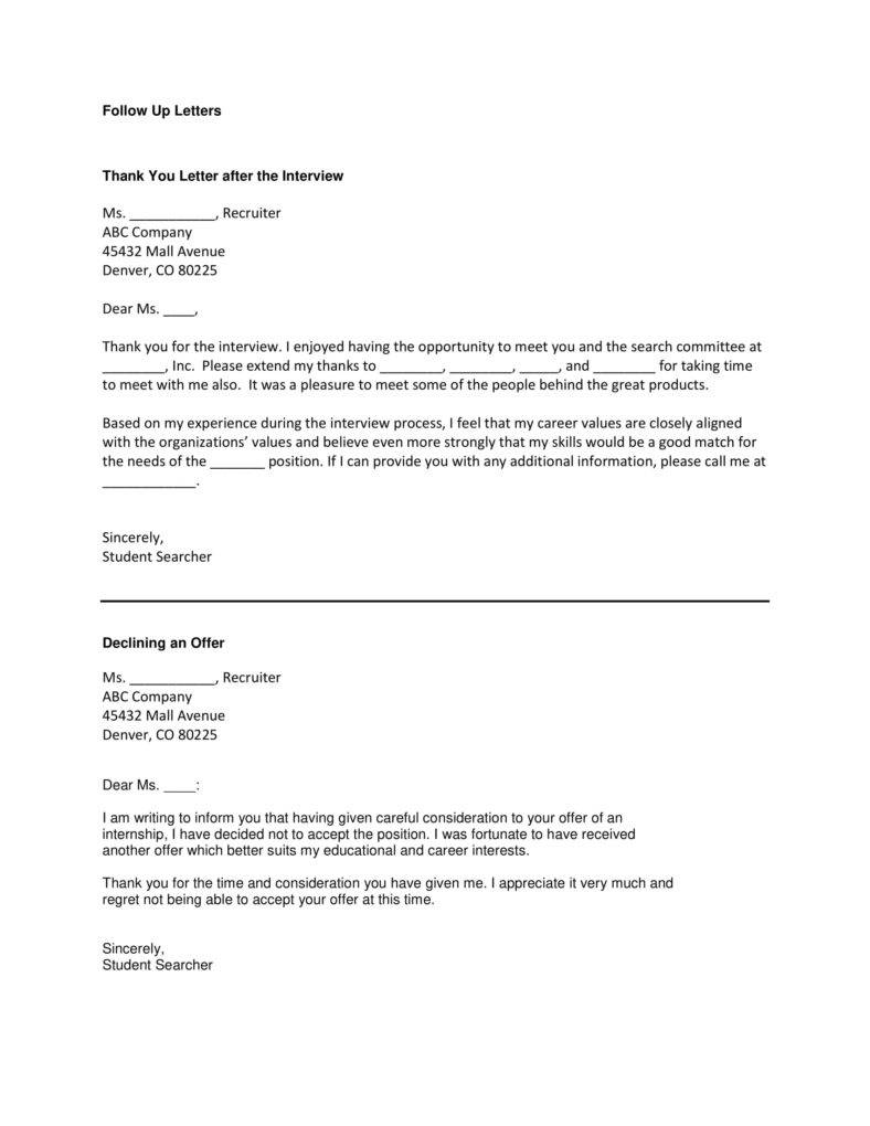 9 Follow Up Marketing Letter Templates