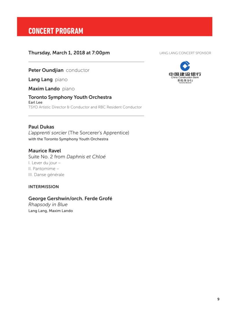 9+ Concert Program Templates - PDF