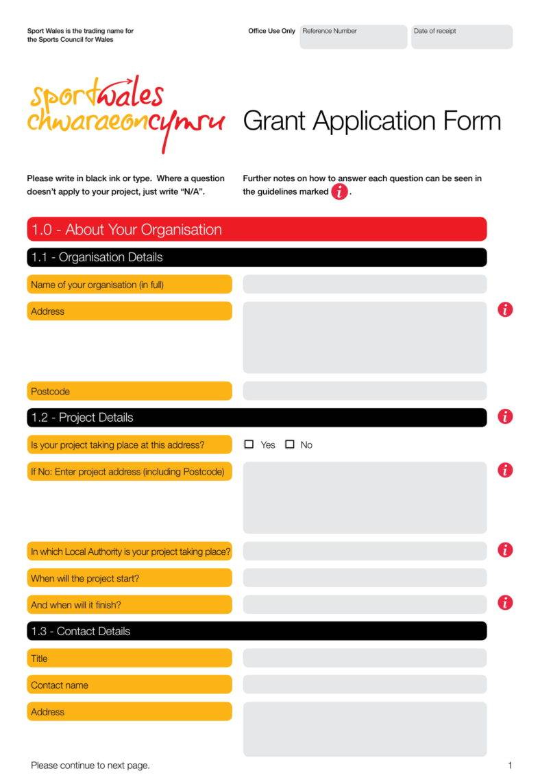 12+ Grant Application Form Templates - PDF, Docs, Pages, Google Docs