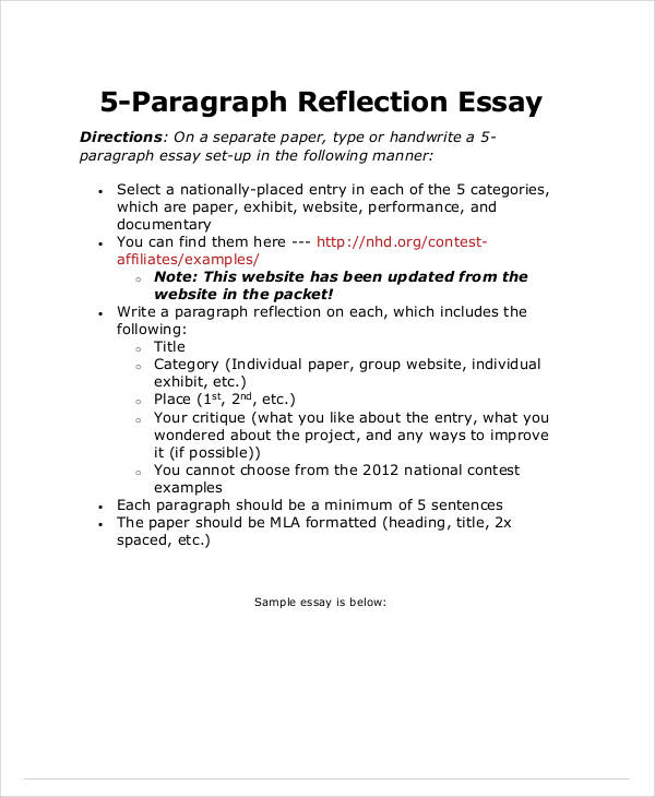 14 5 Paragraph Essay Templates PDF