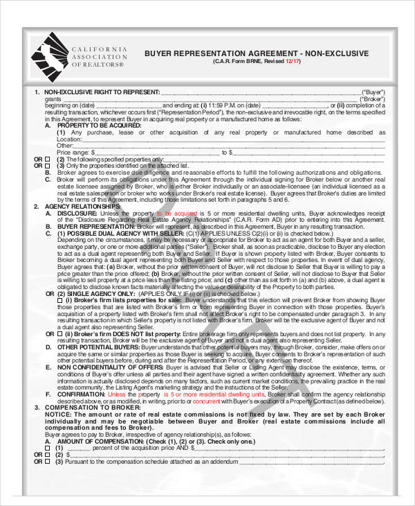 12+ Representation Agreement Templates - PDF, DOC