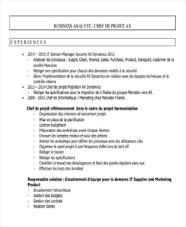 25+ CV Examples in PDF