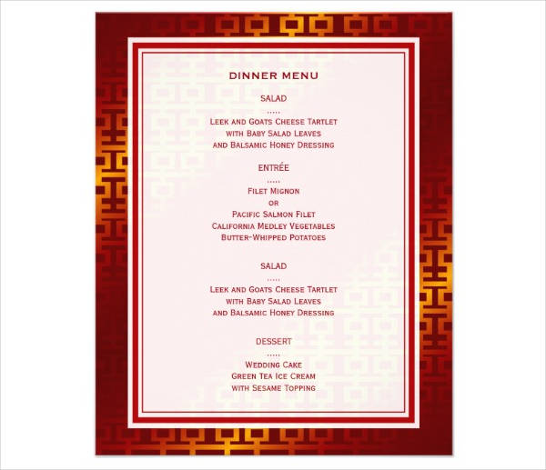Chinese Menu Designs 18 Free Templates In PSD AI InDesign