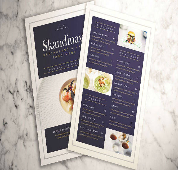 Starter Menu - 9+ Free Design Templates in PSD, AI