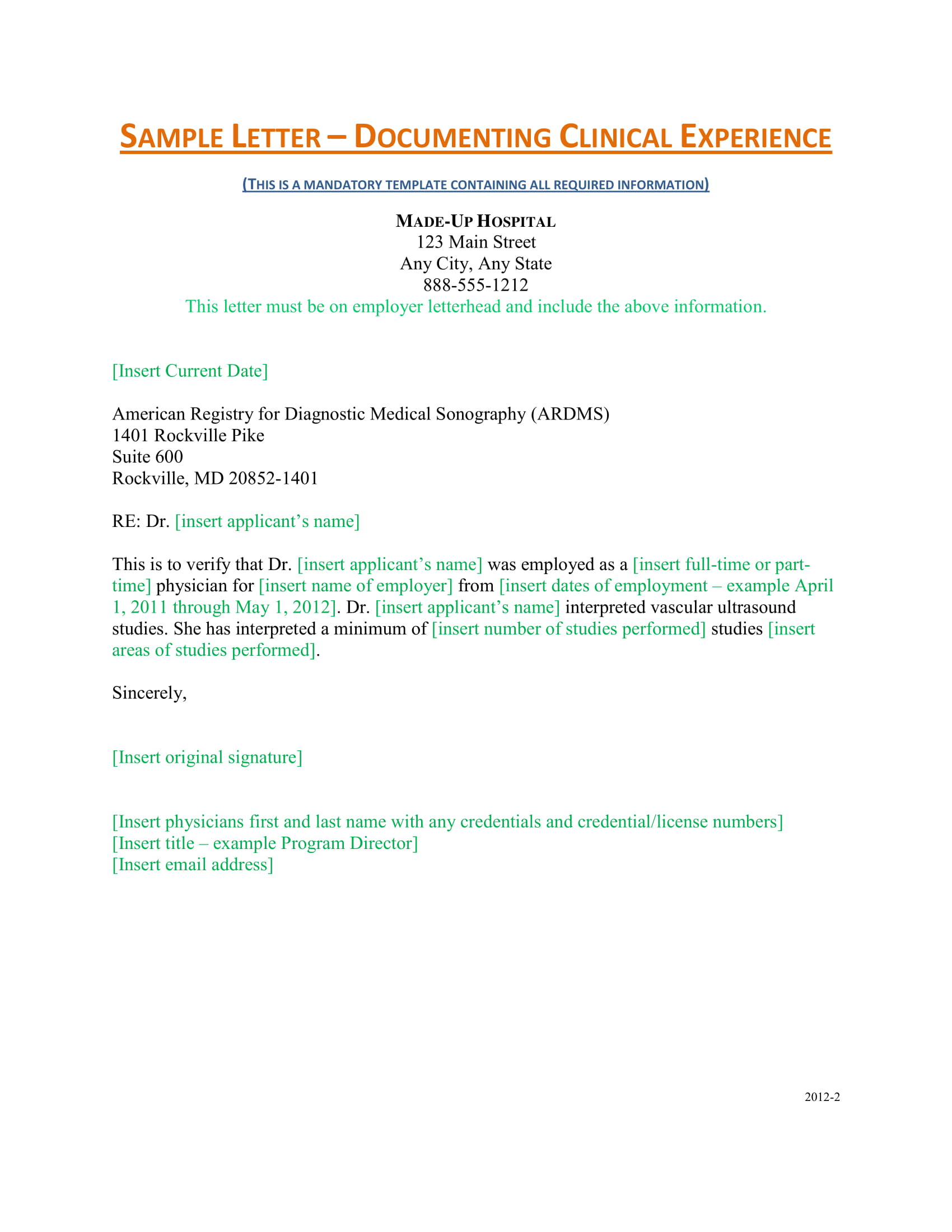 Free 27+ Experience Letter Templates in PDF